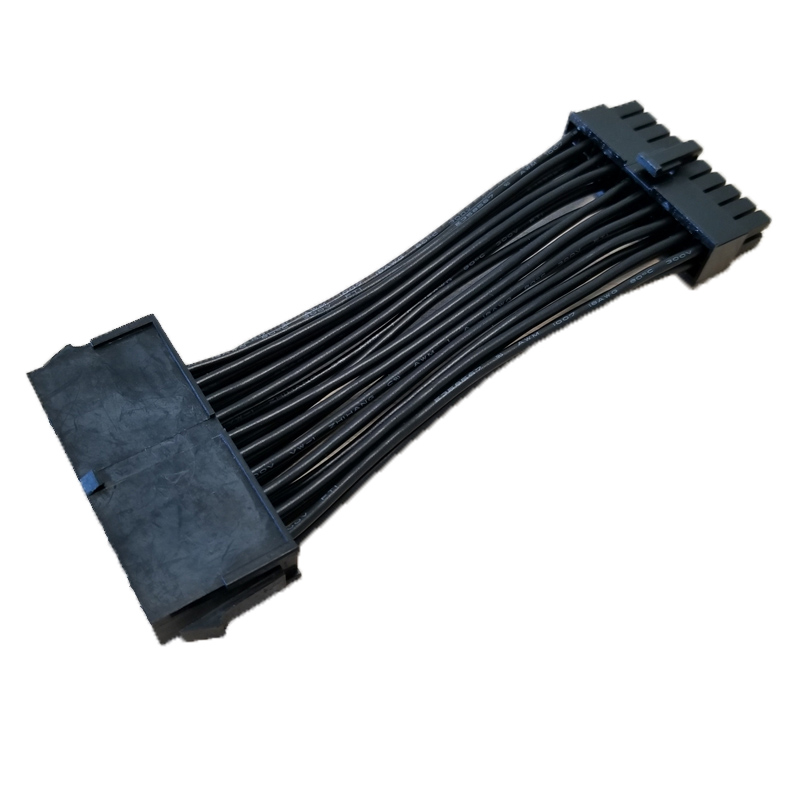 PSU Power Supply ATX 24Pin to 20Pin Female Male Cable Converter Adapter ...