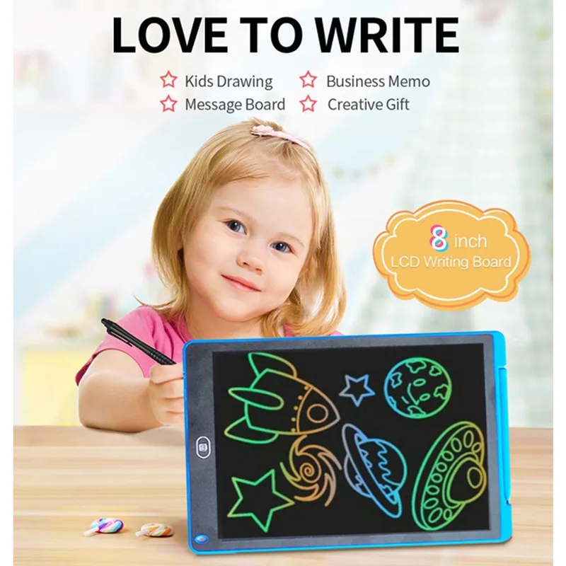 10.5 inch multicolor Creative LCD Writing Tablet Drawing Pad Portable ...