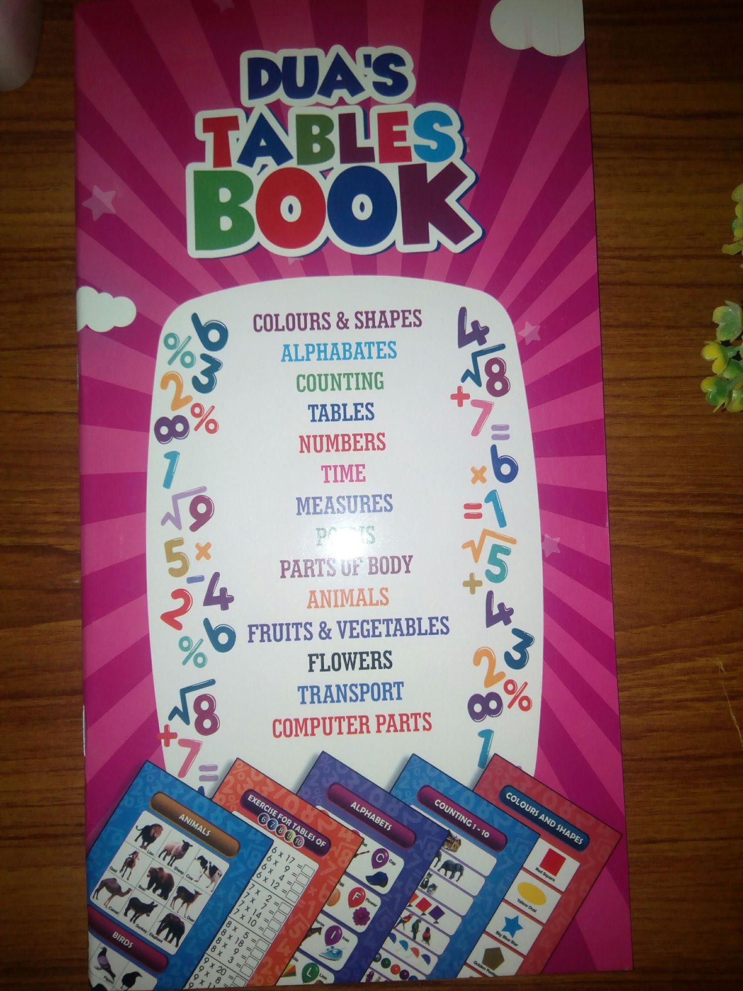 Tables Book Mathematics Activity for kids | Best for learning table and ...