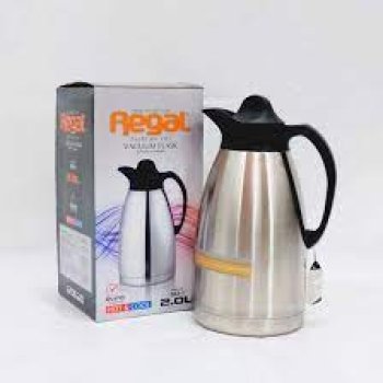 2 Litre Stainless steel Vacuum Thermos Flask For Tea Regal Original ...