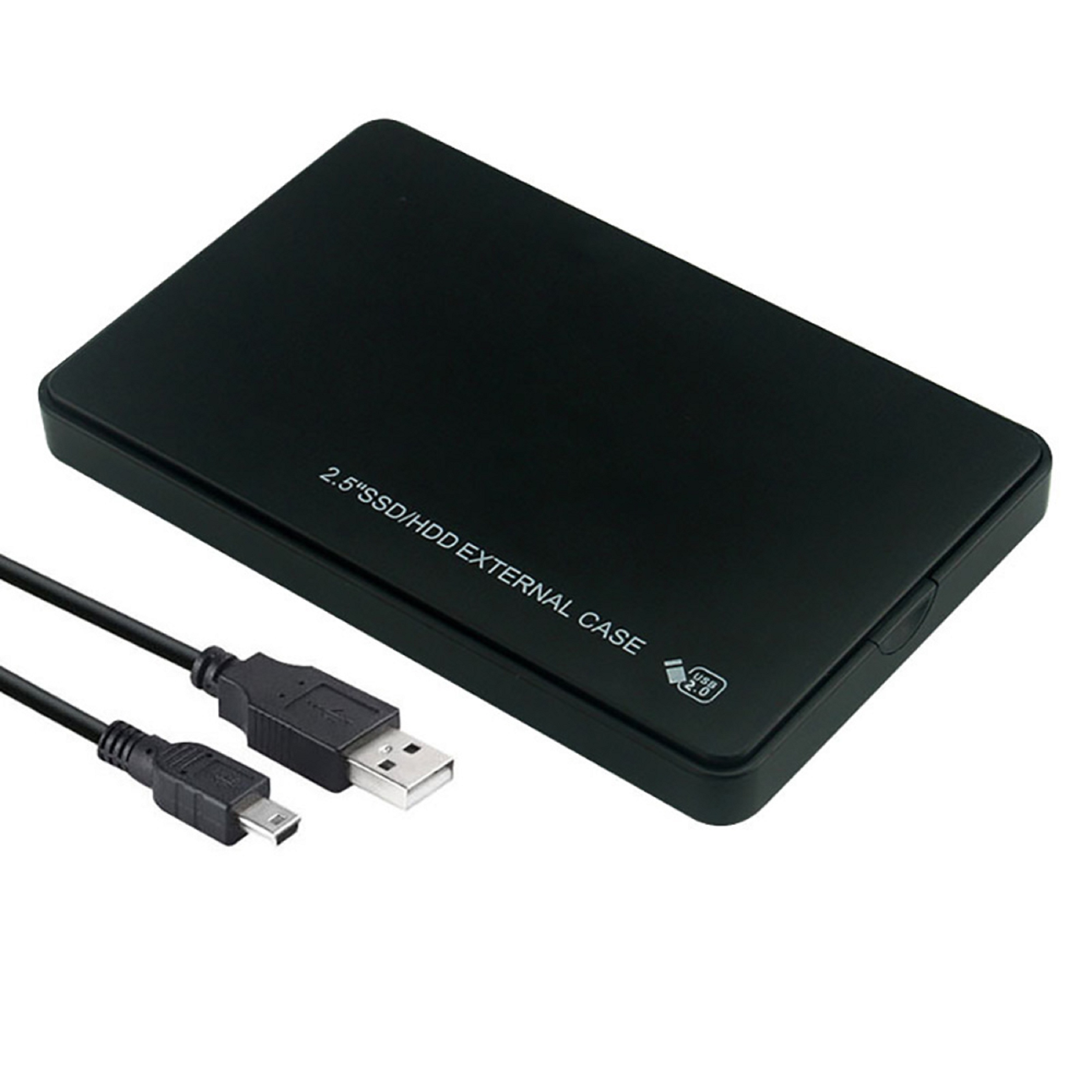 wholesale 2.0 HDD SSD Enclosure 2.5 INCH Plastic External Hard Drive ...