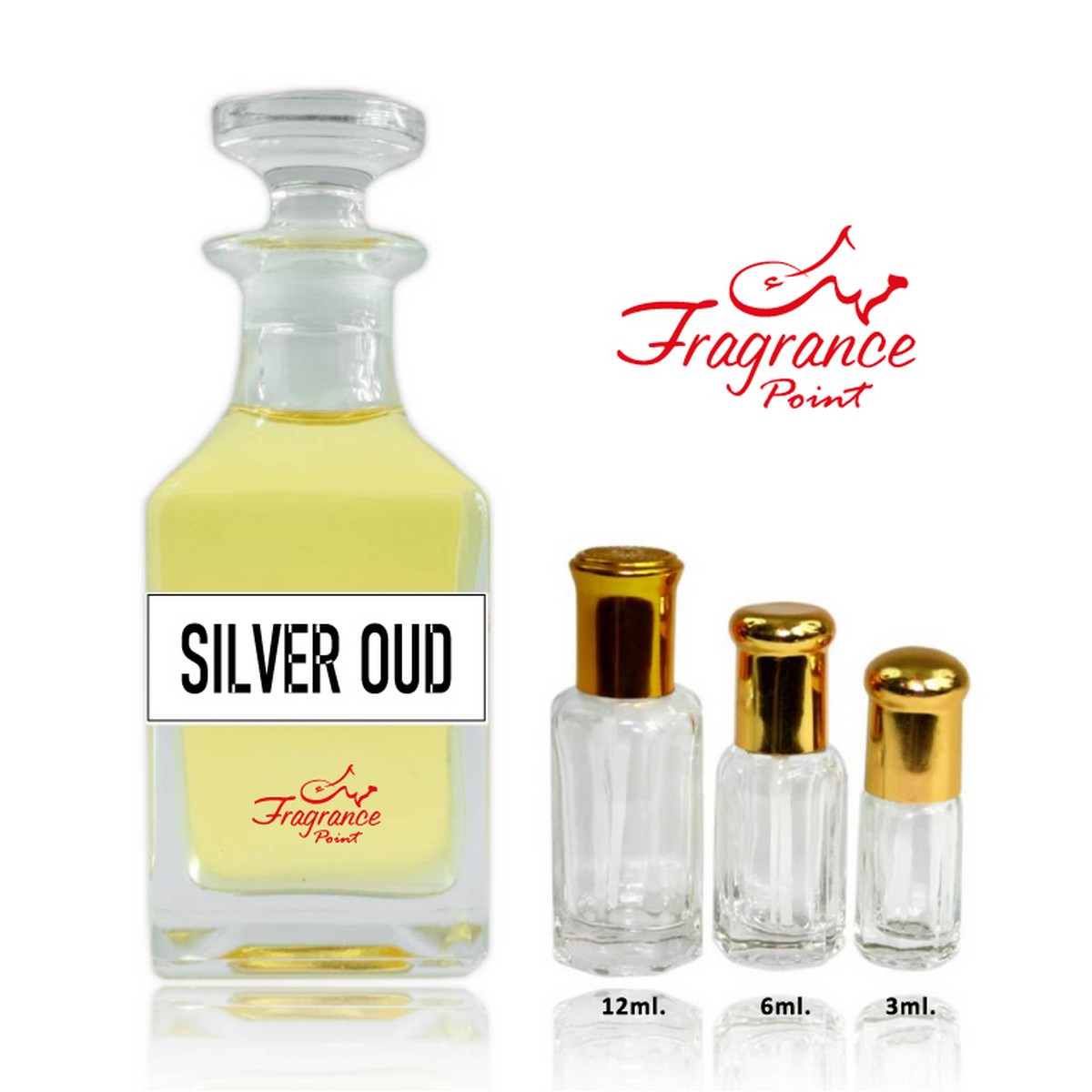 Silver Oud - Pure Traditional Attar by Fragrance Point | Daraz.pk