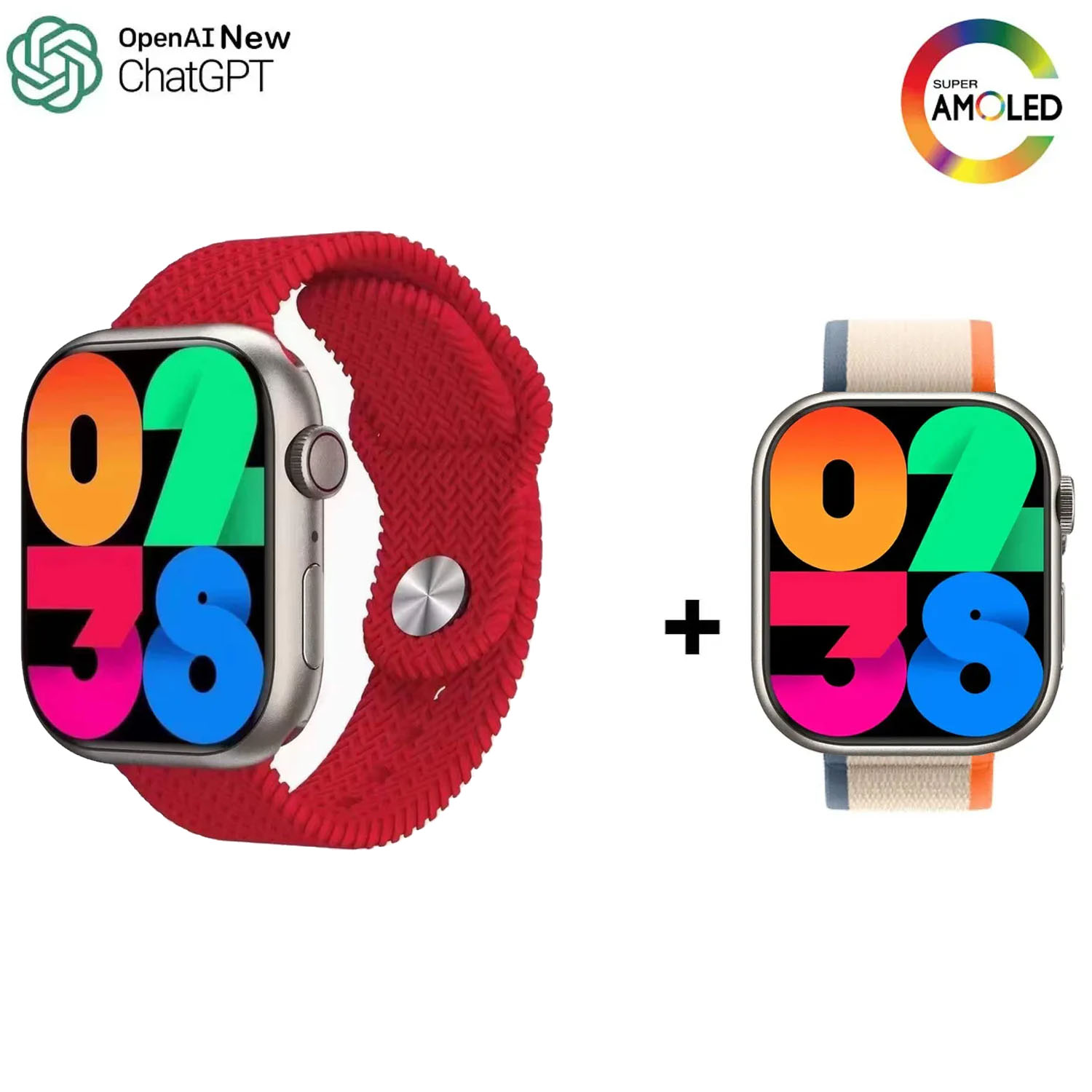 HK9 Pro Plus | HW69 Ultra 2 Smart Watch Gen3 2.02″ AMOLED Display 45mm ...