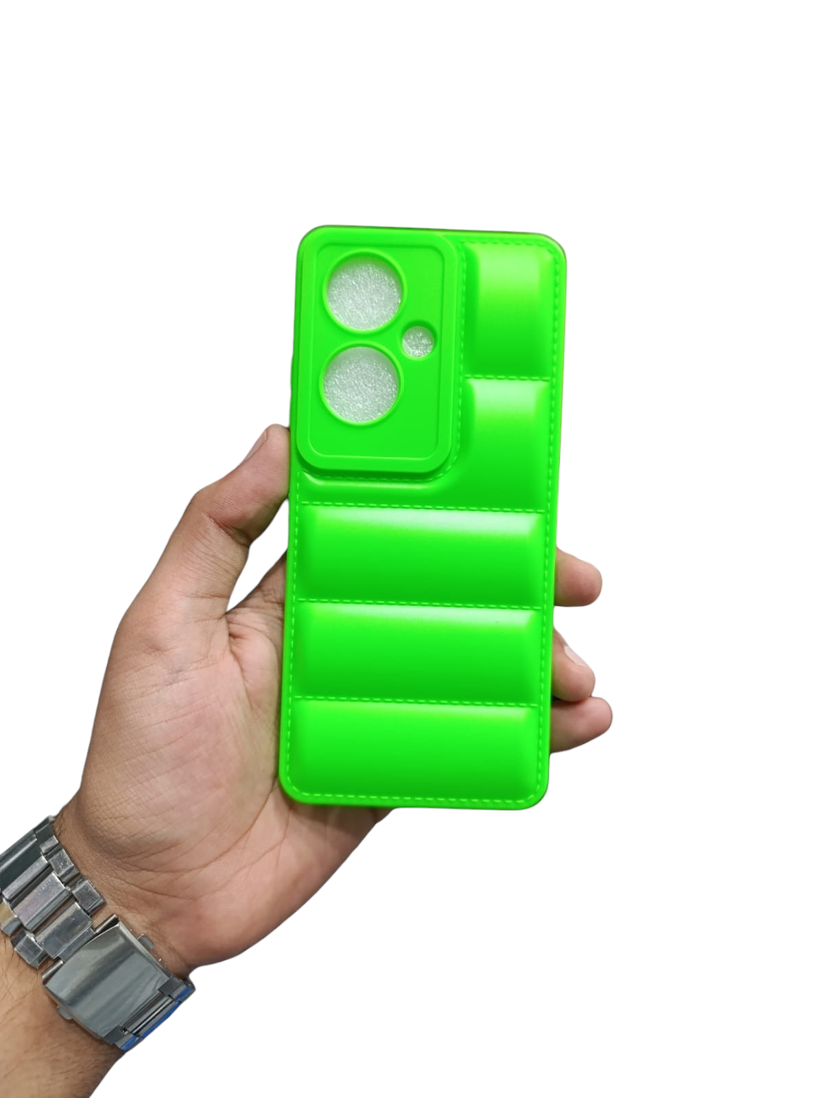 OPPO Reno 11F 5G / F25 Pro 5G Back Cover Soft Puffer Camera Protection ...