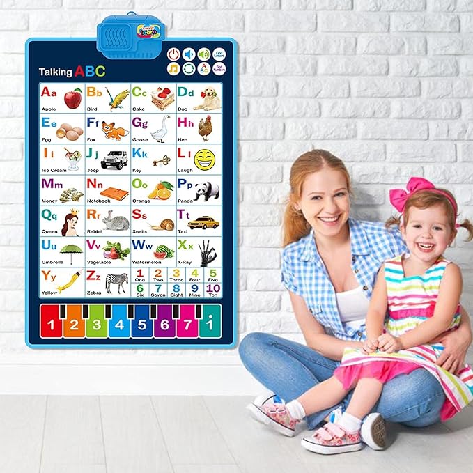 Interactive Alphabet Wall Chart, Interactive Alphabet Poster Sound ...