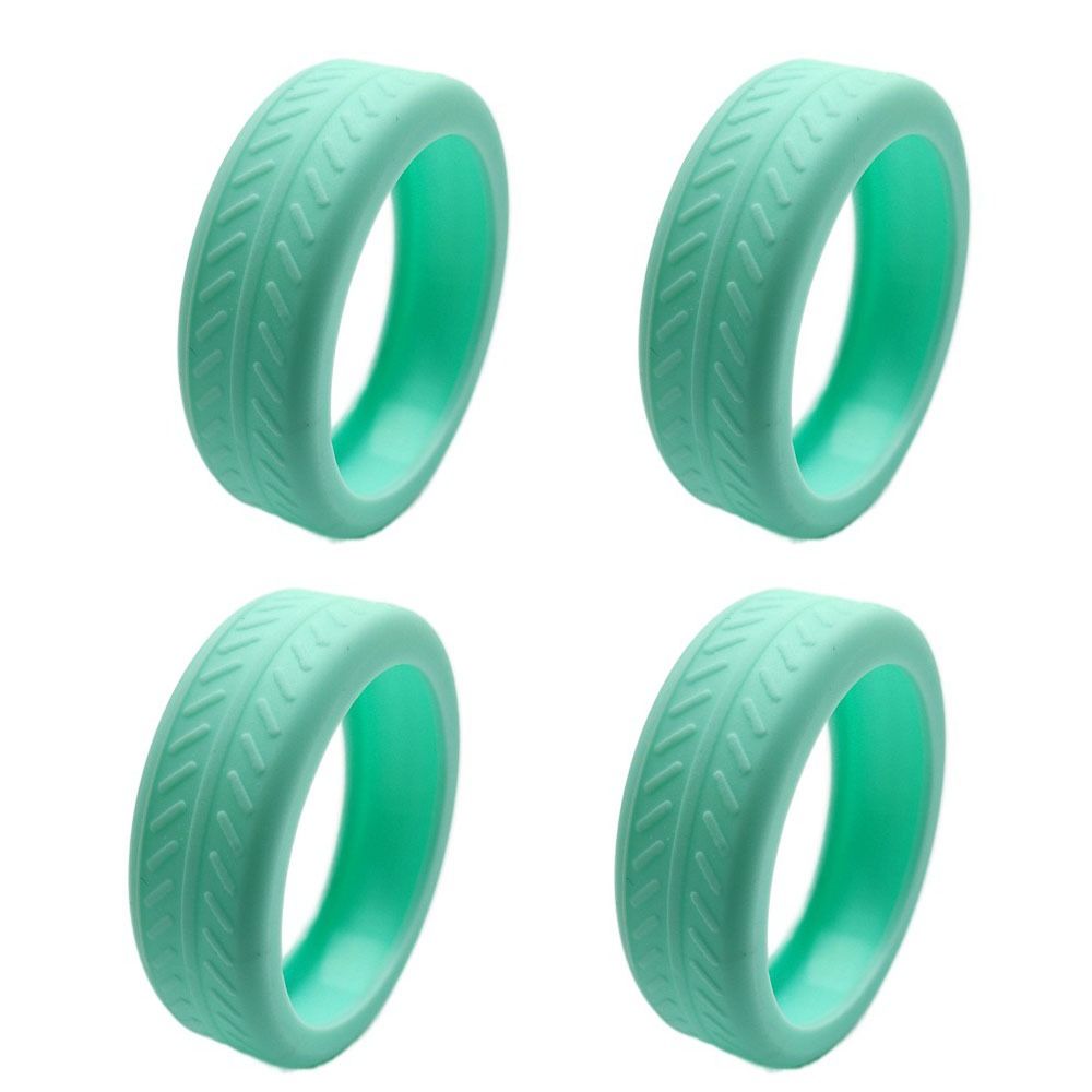 4/8Pcs Silicone Luggage Wheels Protector Universal Reduce Wheel Wear ...