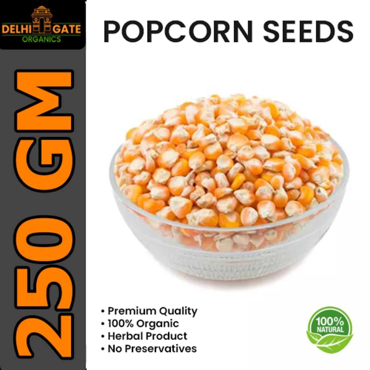 Fresh & Organic Dry Popcorn Seeds for Kids - 250 Grams Fresh & Organic ...