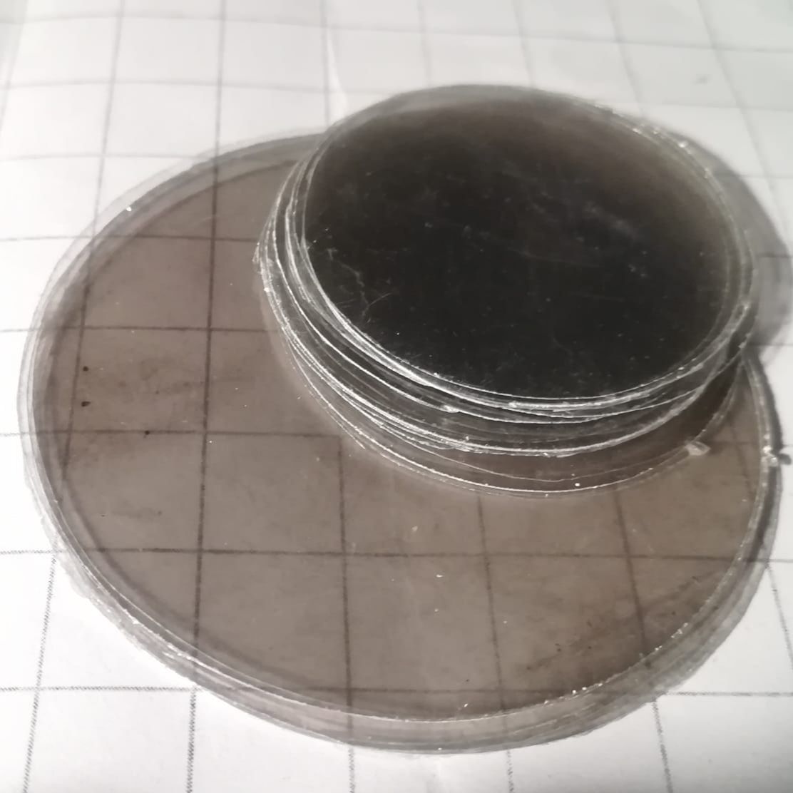 65mm Round Natural mica sheet ,transparent mica flake for insulation ...