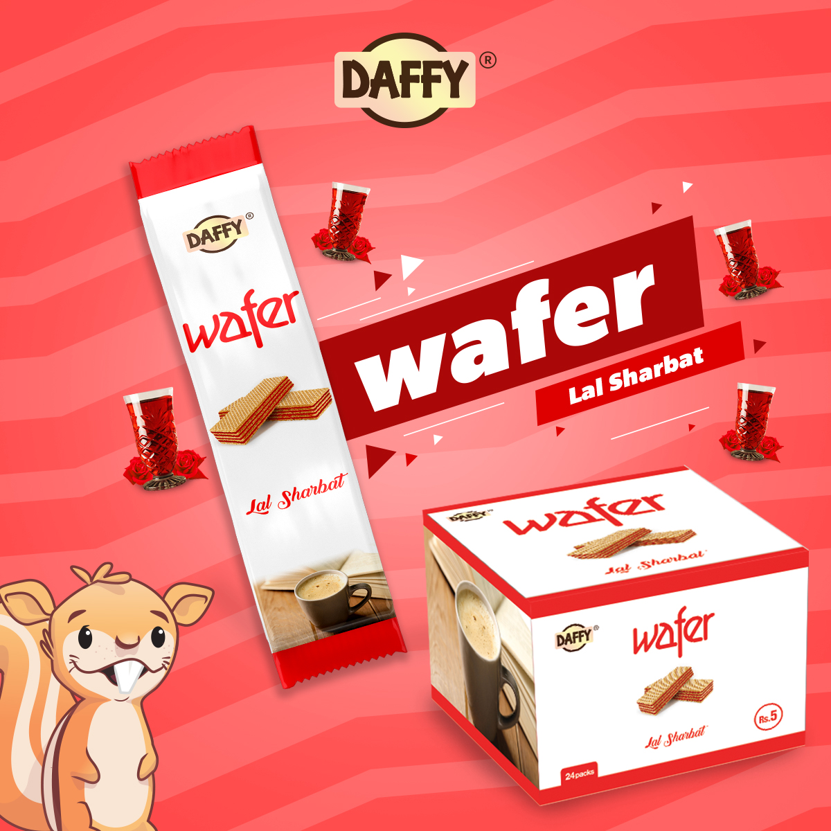 Daffy Strawberry Wafers Price in Pakistan - View Latest Collection of ...