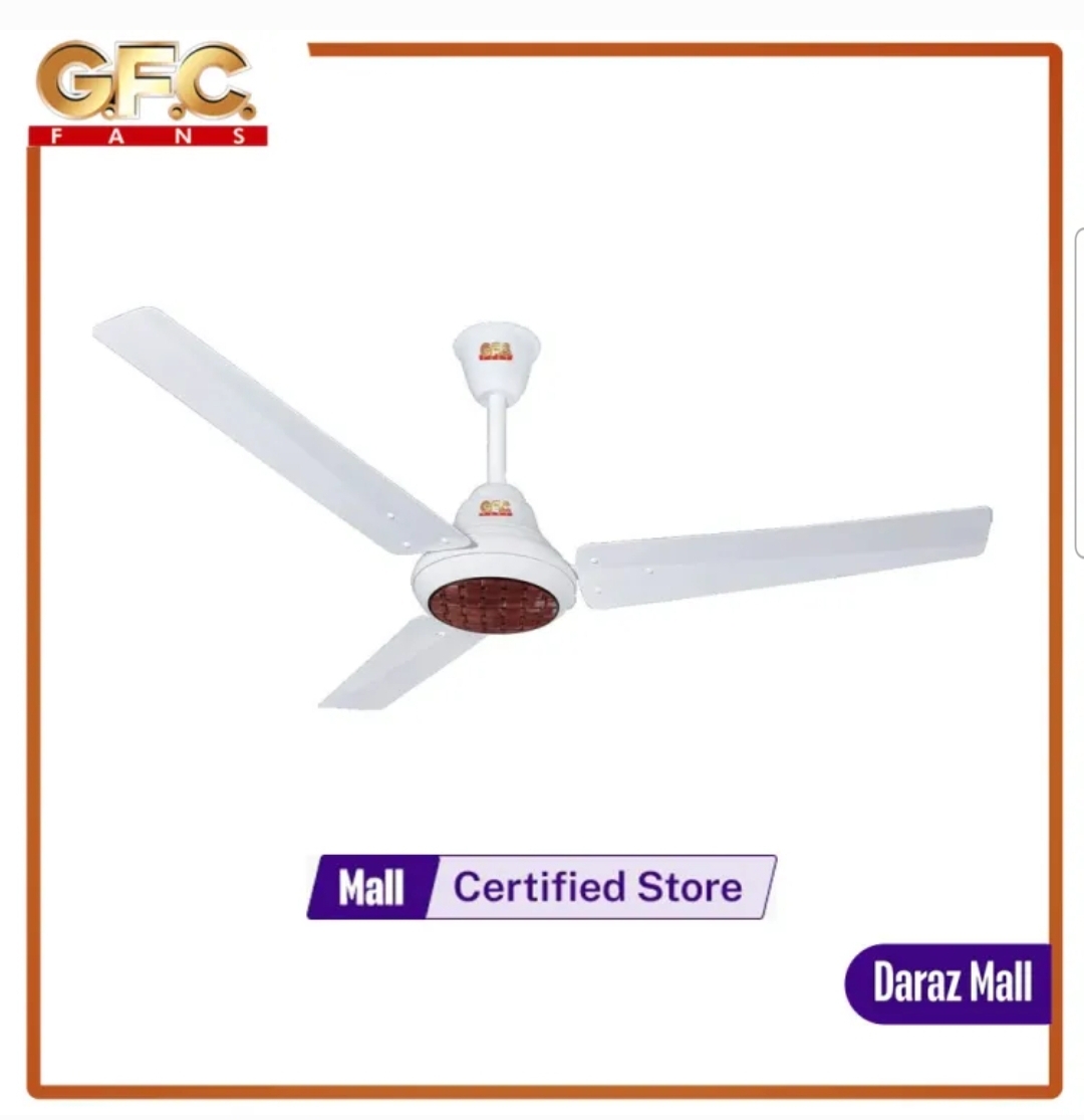 GFC Ceiling Fan AC 30 Watts RAVI Model 56'' Energy Saver Inverter Fan Energy Efficient ...