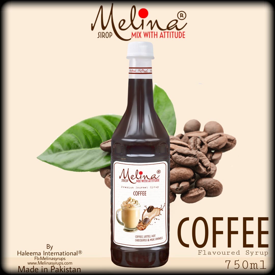 Melina - Coffee Flavoured/Flavored Syrup- 750ml | Daraz.pk