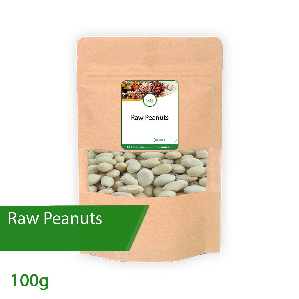 Raw Peanut White kachi Moong Phali 100g | Daraz.pk