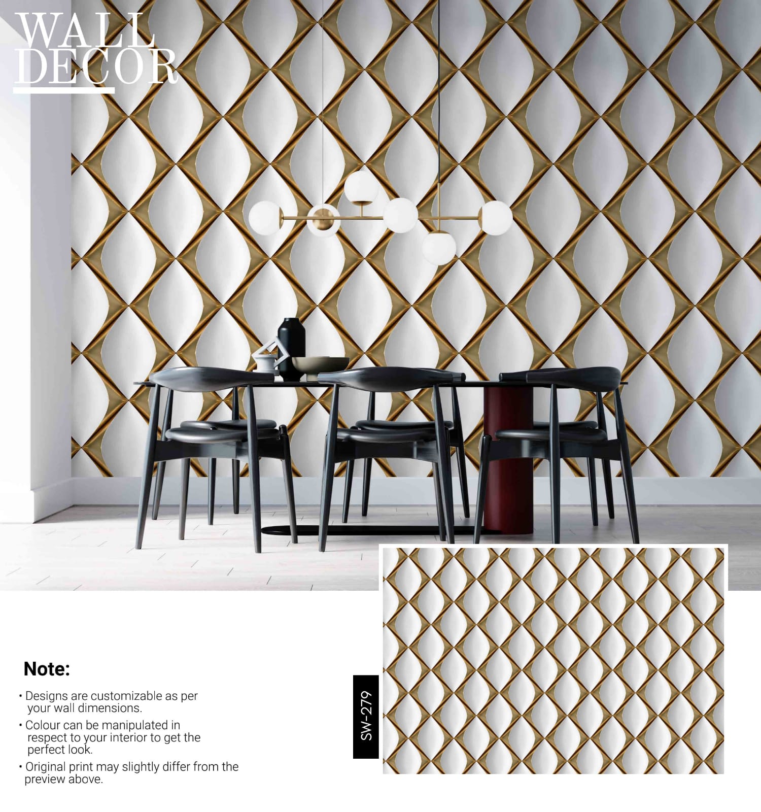 Wall Decor Wallpaper Room Decoration 3D Flex Wallpaper 8*10 Size | Daraz.pk
