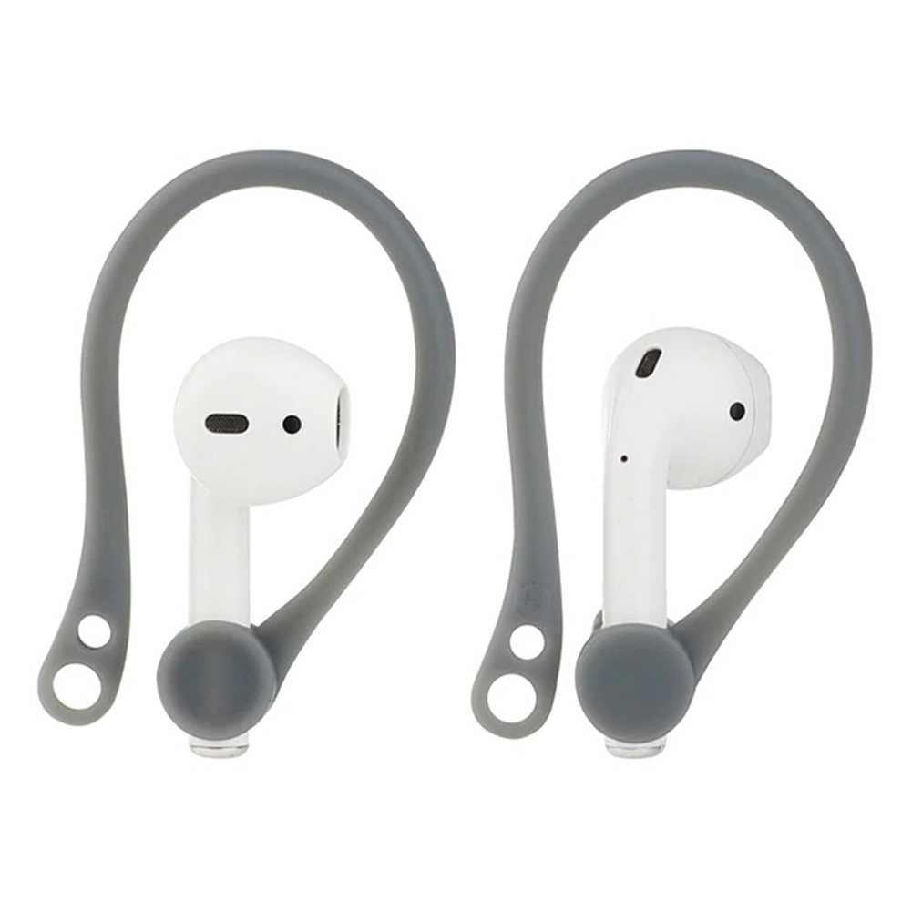 Silicone Ear Hook With Holder Strap Ergonomics Sports Anti-lost Ear ...