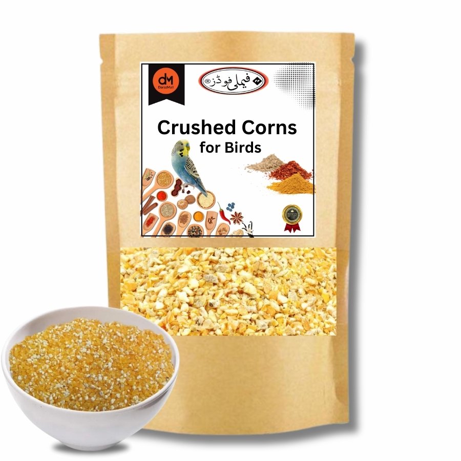 Crushed Corn for Birds, Budgies, Lovebirds & Parrots - 1 KG | Daraz.pk