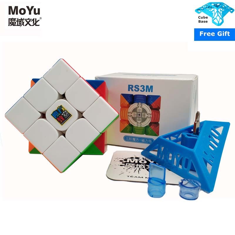 Moyu RS3M 2020 Cube 3x3 Magnetic Cube Magic Puzzles Speed Cube Magnets ...