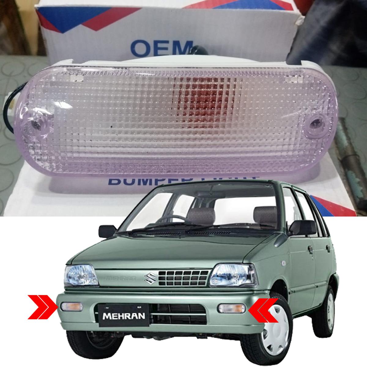 High Quality Pack of 2 Bumper Light For Suzuki Mehran EURO II 2 Pieces ...