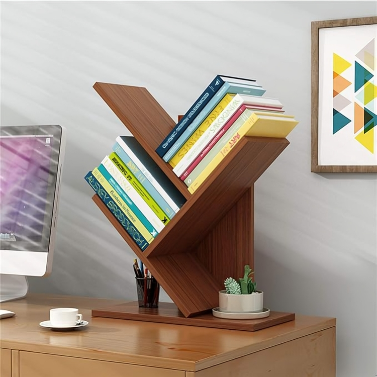 Dotz Brand Tree Shaped Book Shelf | Book case | Storage Rack | Floor ...