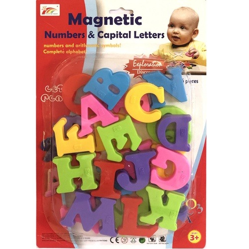 Large Magnetic Colorful Alphabets - Early Learning / Uppercase ABC ...