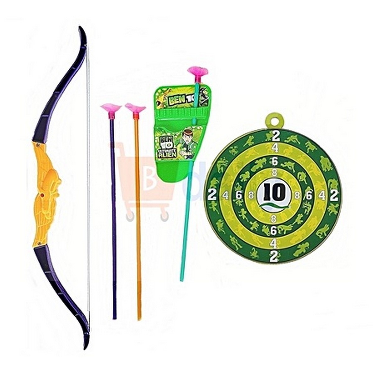Bow And Arrow Archery Teer Kaman Playset Toy for Kids Multicolor | Daraz.pk