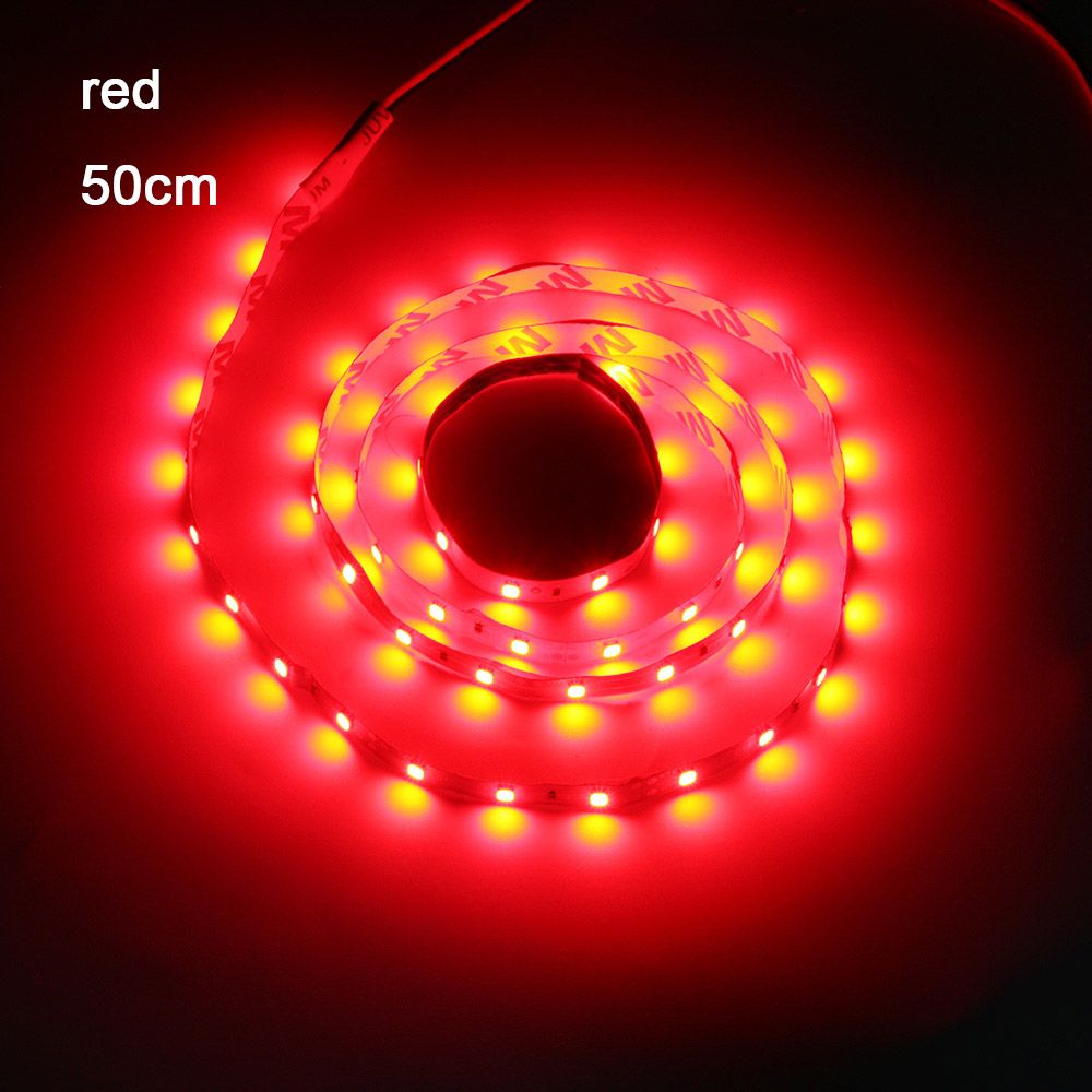 White/Warm White/Red/Yellow/Blue/Green Flexible 30cm 18Led LED Strip ...