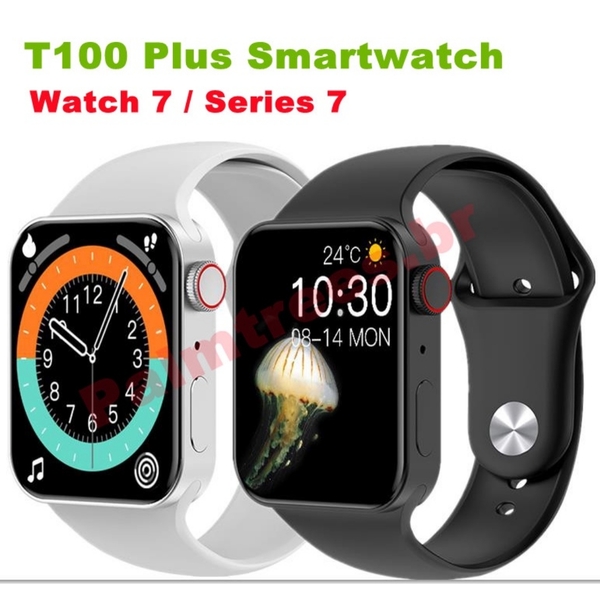 T100 Plus Series 7 Smartwatch Full Display Attractive Design | Daraz.pk