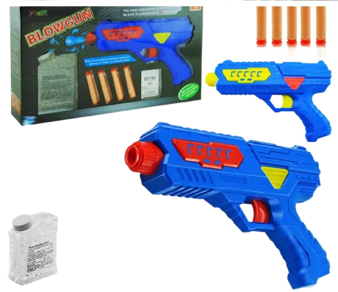 2 in 1 Blaster | Shooter Blaster | Kids Toy Blow Gun Fun for Children ...