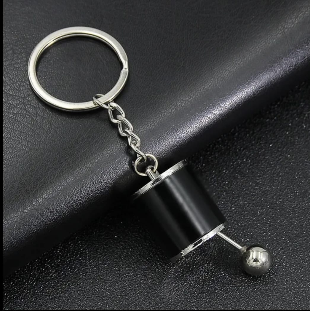 1-PC 6 Speed Gear Keychain Metal Keyring Best Gift for Boys Men ...