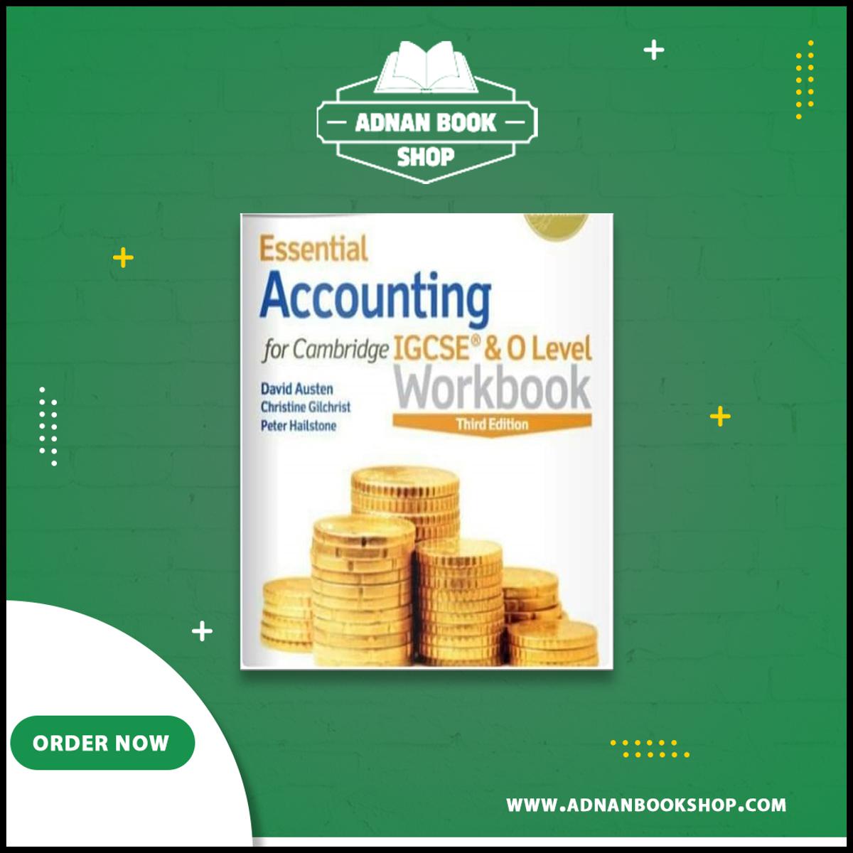 Essential Accounting For Cambridge Igcse O Level Essential Accounting