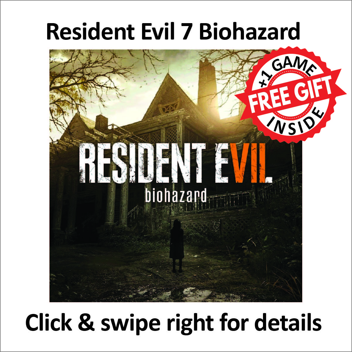 Resident Evil 7 Biohazard Game For PC (Google Drive/ Mediafire) | Daraz.pk