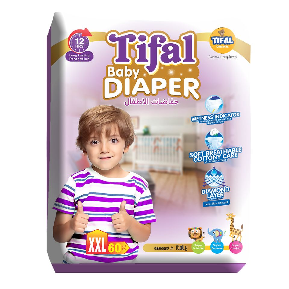 Tifal Baby Diapers (Mega XXL Pack) | Daraz.pk
