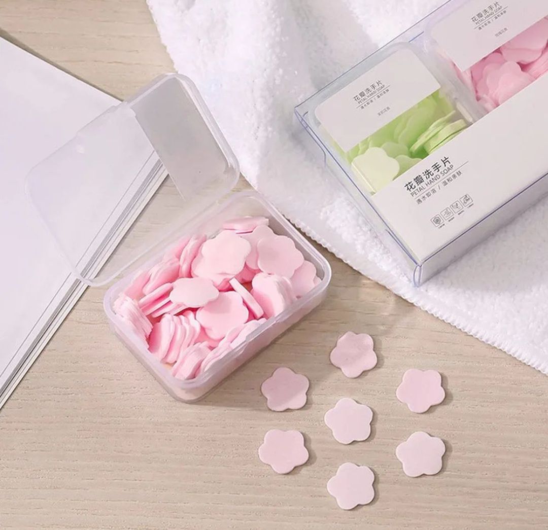 Portable Paper Soap Sheets | Travel Hand Wash Soap Papers | Disposable ...
