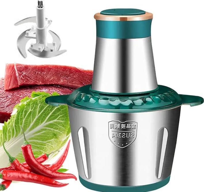 silver Crest meet grinder electric chopper 2l (0052)stainless steel 4 ...
