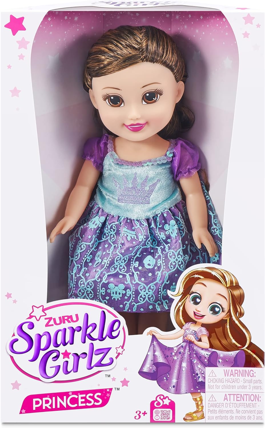 Sparkle Girlz Sparkle Tots Princess Doll, 13 inch | Daraz.pk