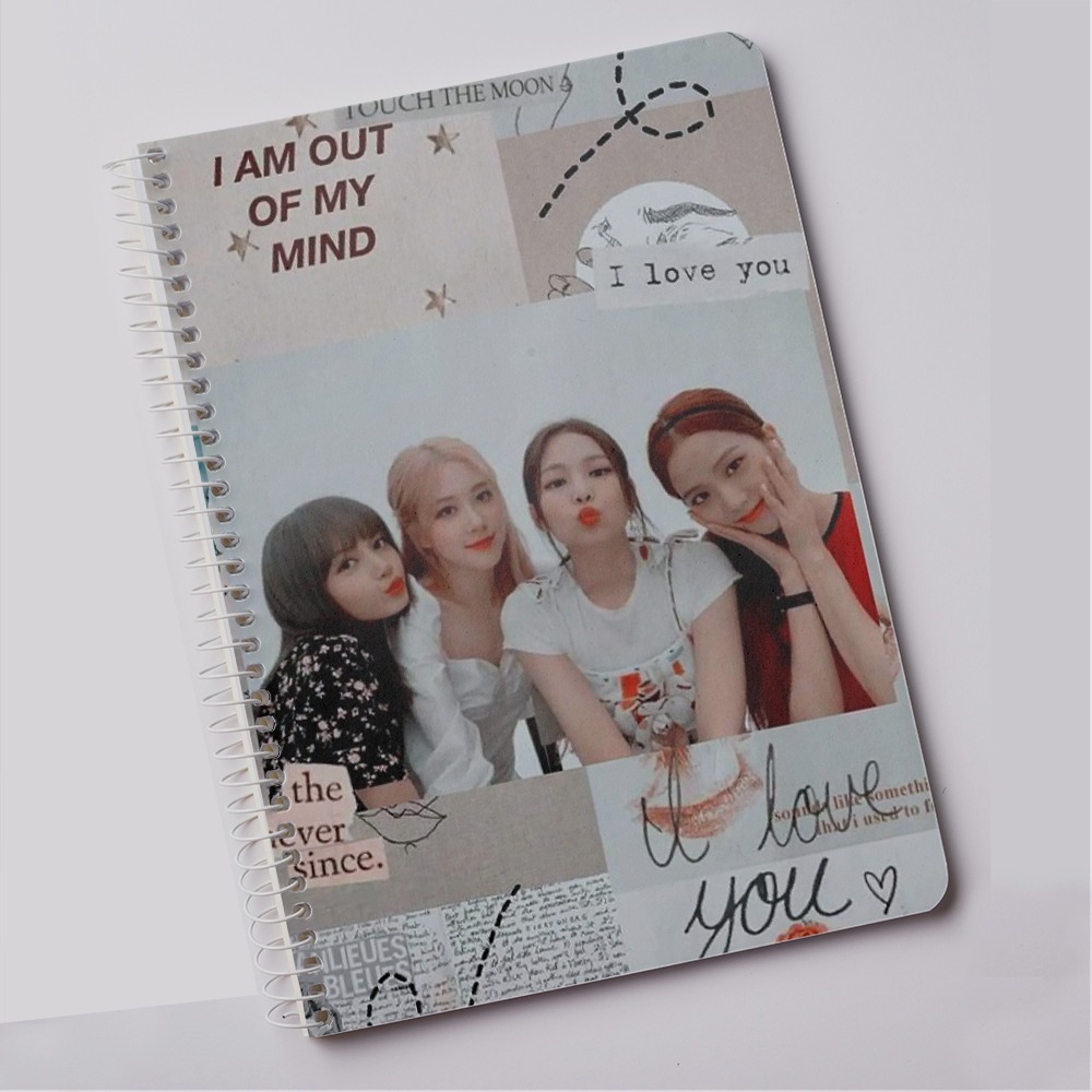 Aesthetic Blackpink Notebook For Cute Blink Army Fans Notepad Printed ...