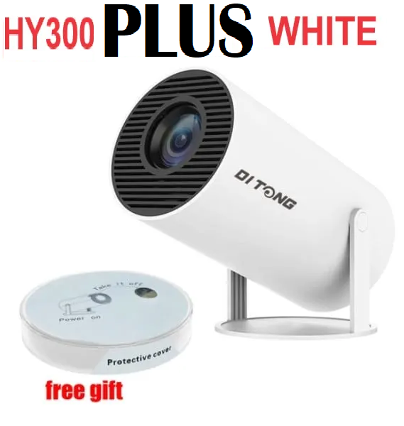 HY300, HY300 Pro & HY300 Plus Android Projector 200/260 ANSI Android 11 4K 1280*720P Dual Wifi6 ...