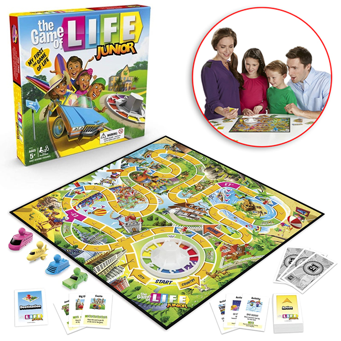 The Game Of Life Junior Adventures Cards Decision Making Board Games ...