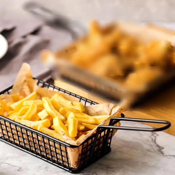 Snack Buckets & Restaurant Style Serving Platters by Matrix | Metal ...