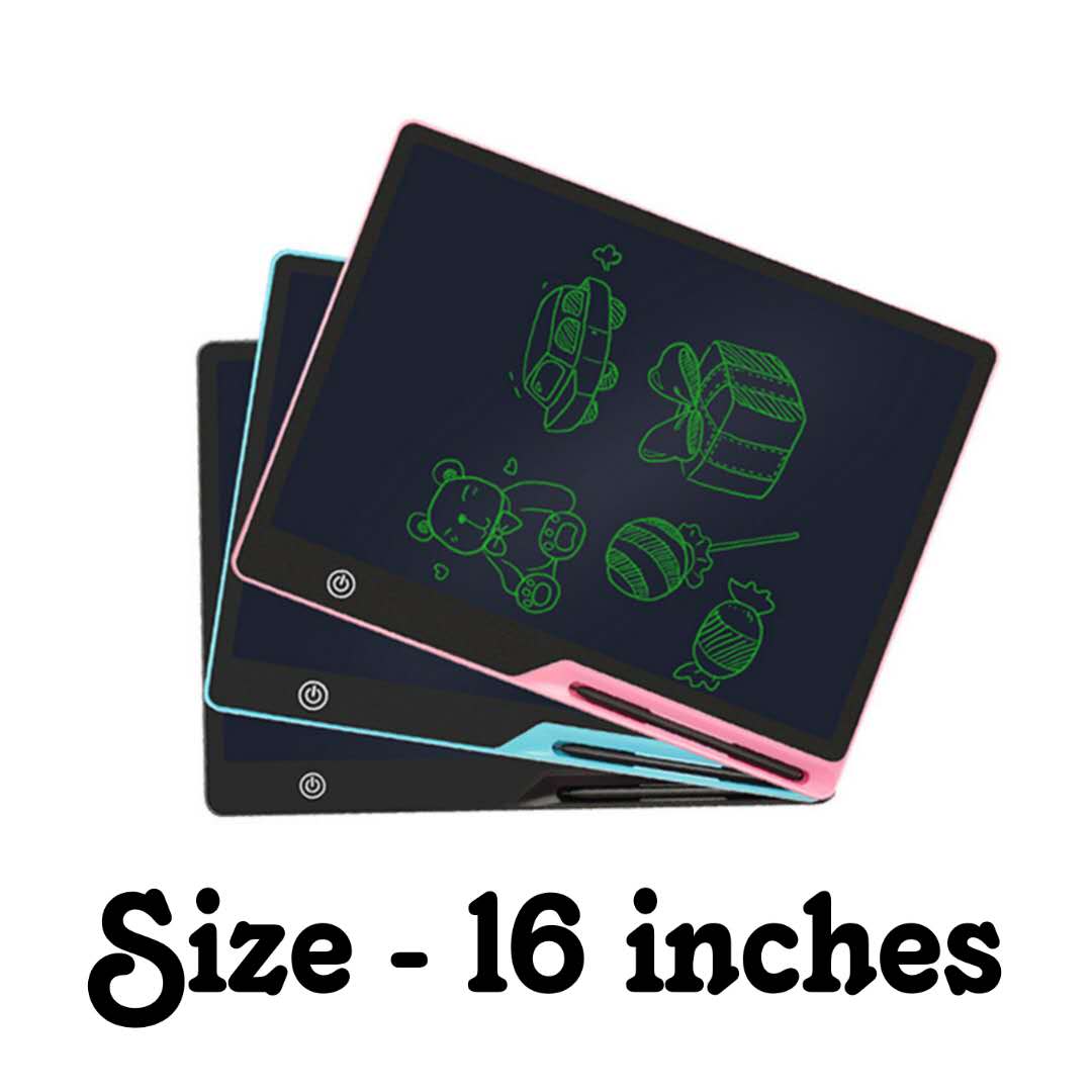 LCD Writing Tablet Magic Erase Kids Boys Girls Pre School Learning ...