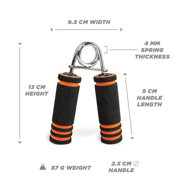Soft Foam Grip- Hand Gripper- Hand Strengthener- Hand Grip Exerciser ...