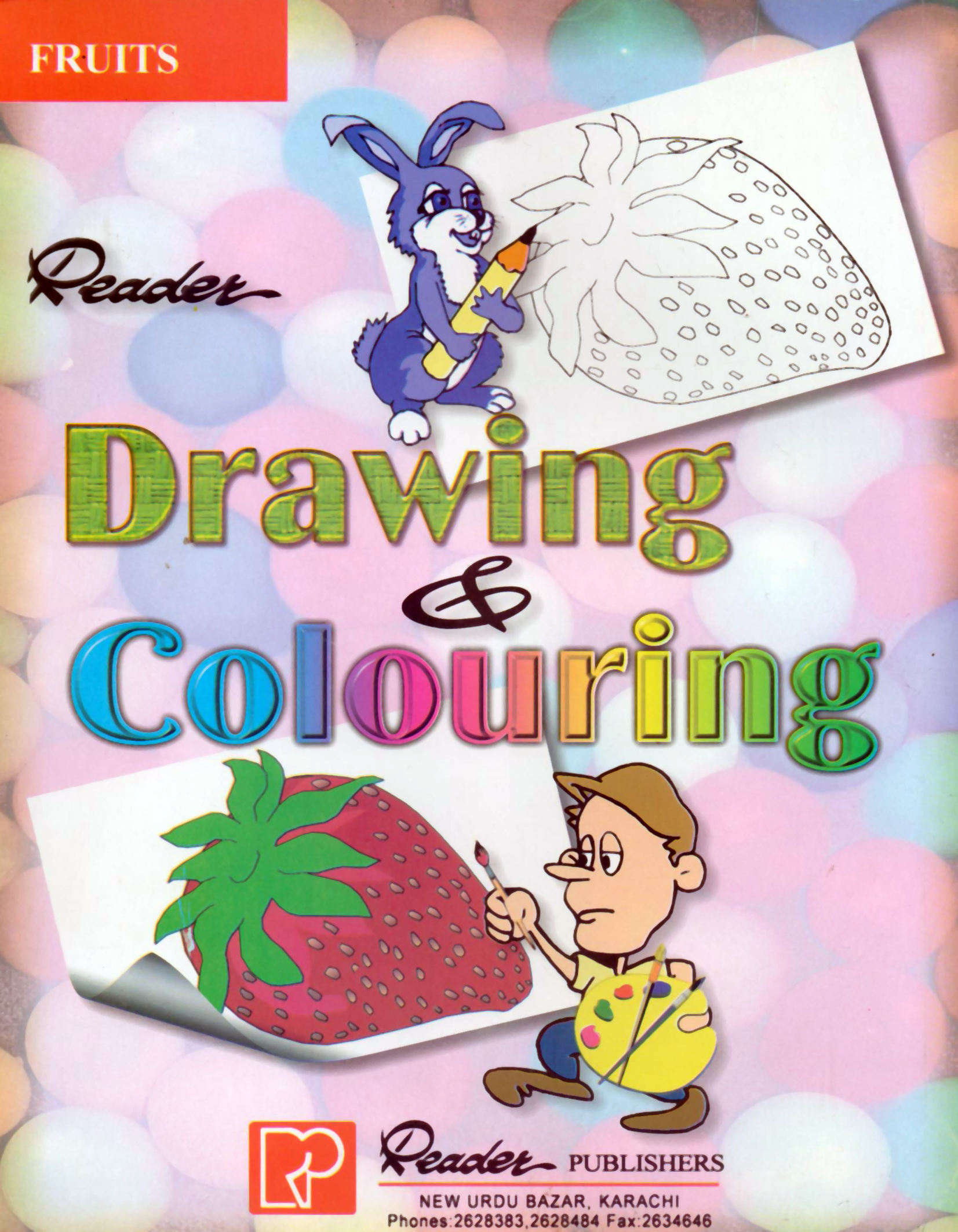 reader drawing and colouring fruits | Daraz.pk