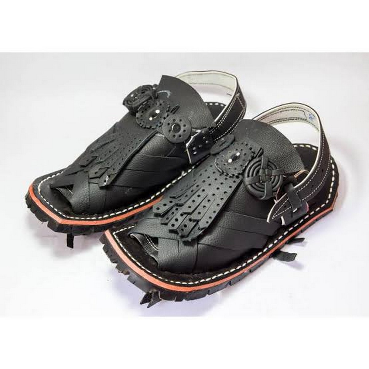 Bugti Balochi leather chappal | Daraz.pk