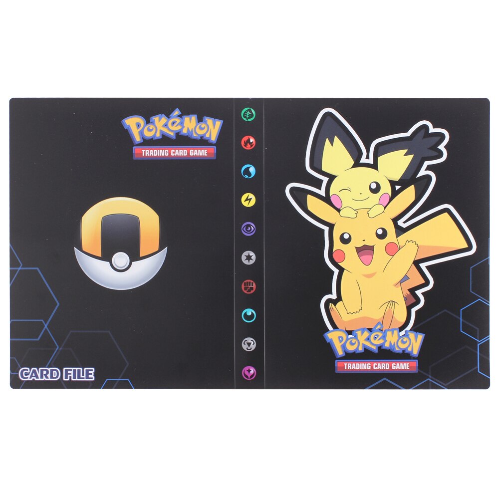 Pokemon Album Book Collection Holder 2022 NEW Anime Map Game Card ...