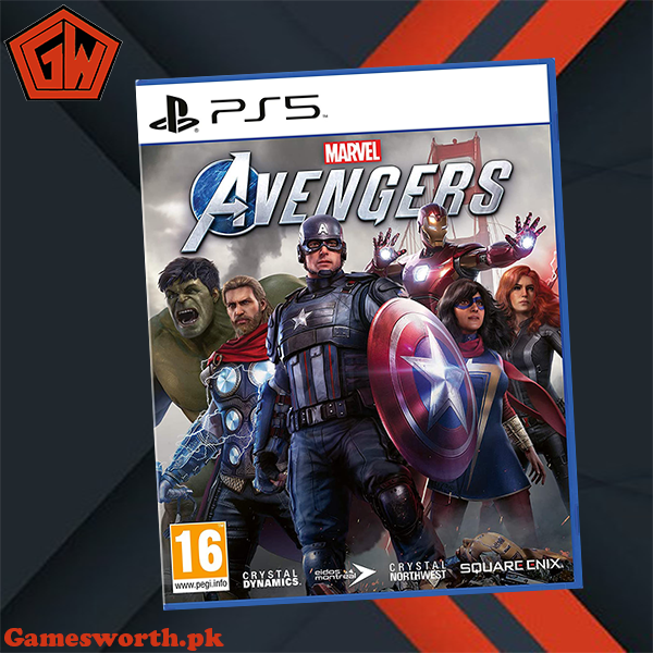 PLAYSTATION 5 DVD MARVEL AVENGERS PS5 GAME | Daraz.pk