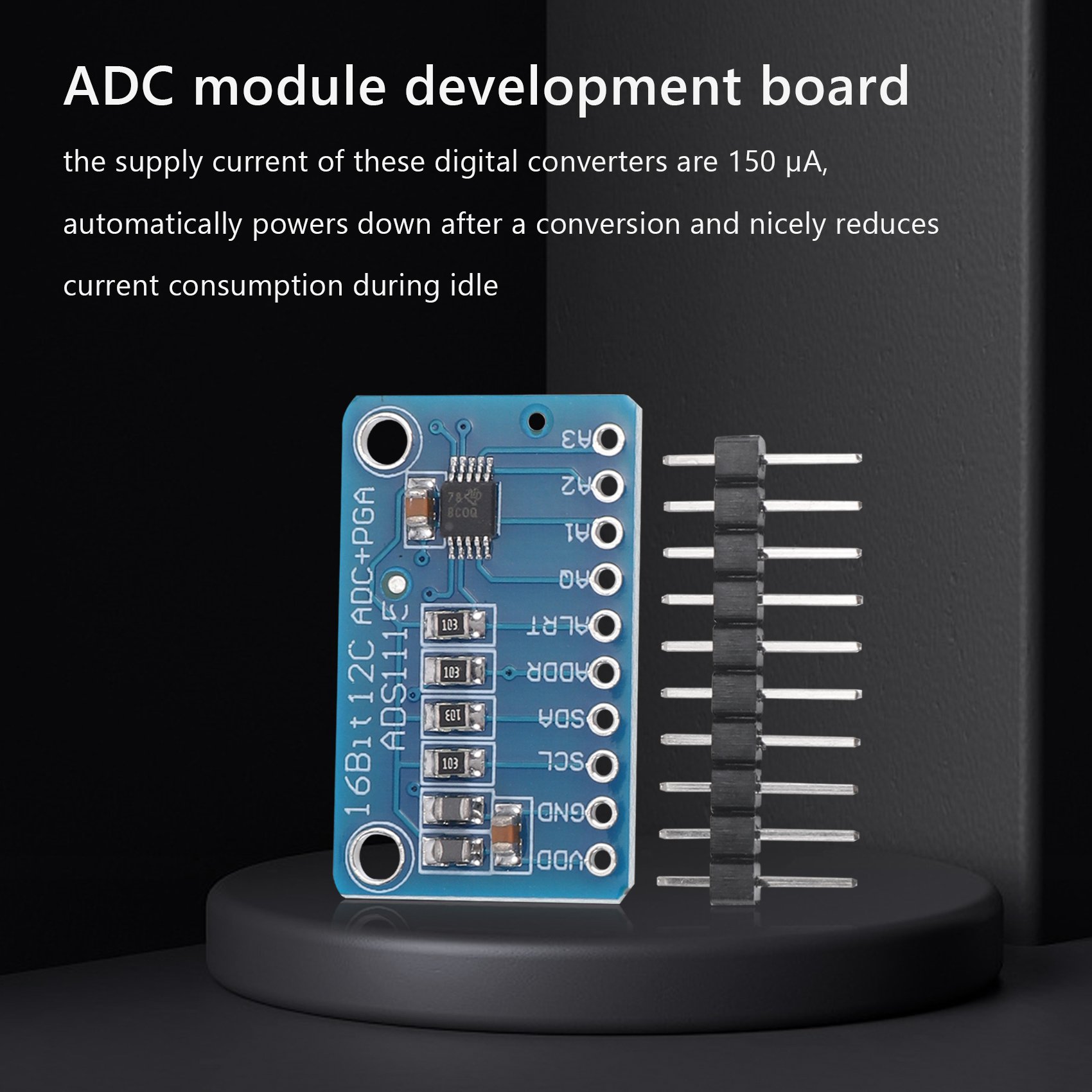 6 PCS ADS1115 Analog to Digital Converter 16 Bit ADC Module Converter ...