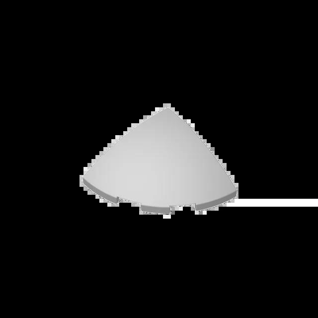Gobricks 76797 Slope Brick Round Corner Part Curved 3 x 3 x 1 Quarter ...