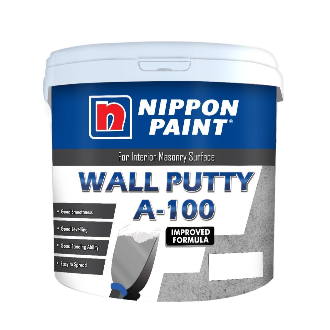 Nippon Wall Putty A-100 Bucket (20 KG) | Daraz.pk