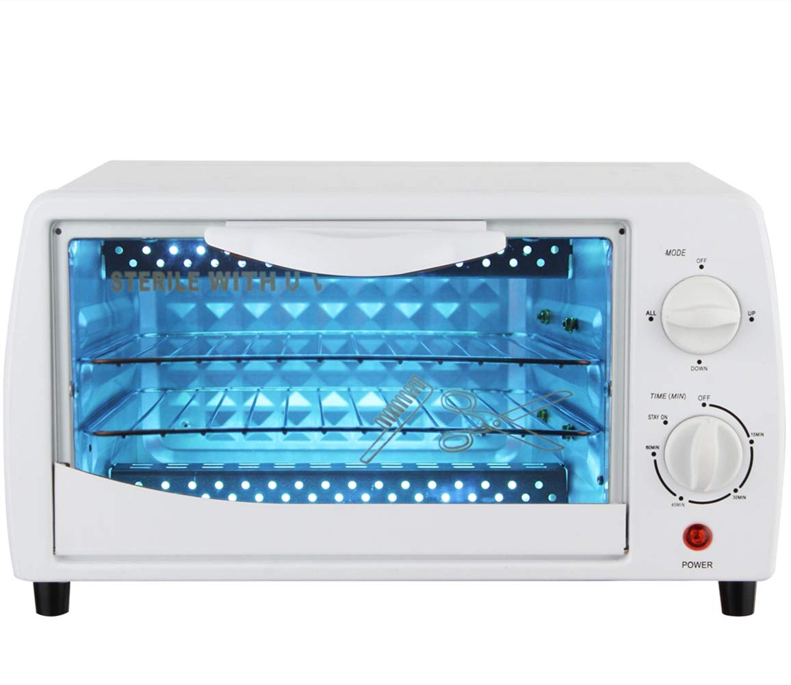 Professional UV Disinfection Cabinet Timer Beauty Disinfector Box ...