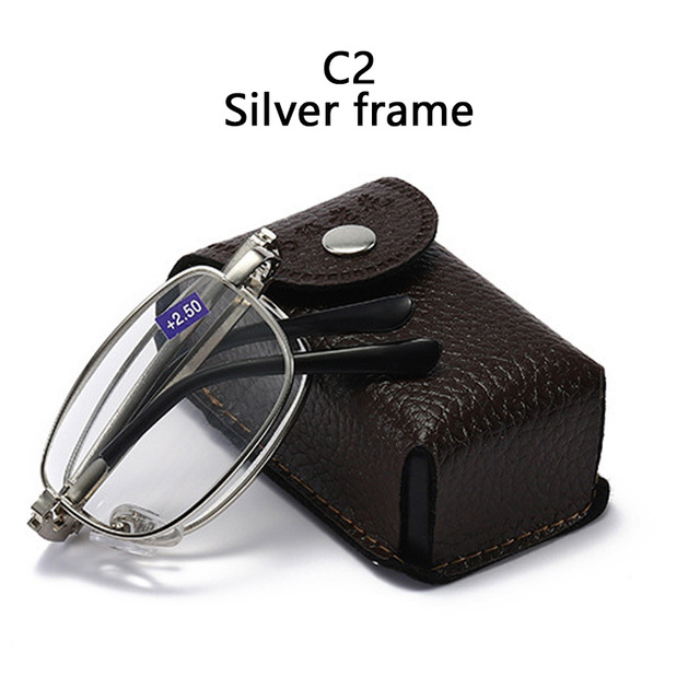 Near Eyesight Reading Glasses Foldable Presbyopia Eyeglasses Unisex ...