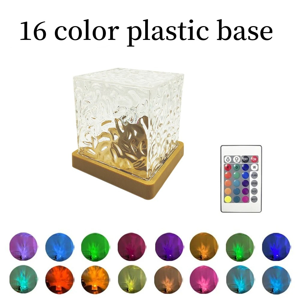 Dynamic Rotating Water Ripple Projector Night Light | Daraz.pk